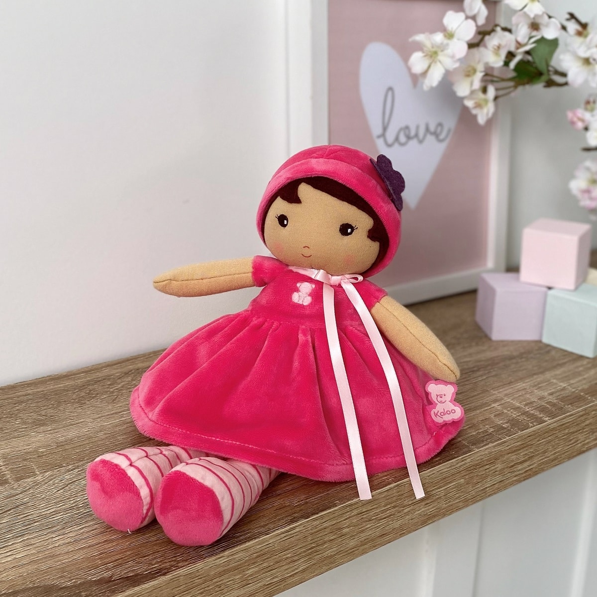 Personalised Kaloo Perle K my first doll large soft toy | That's mine