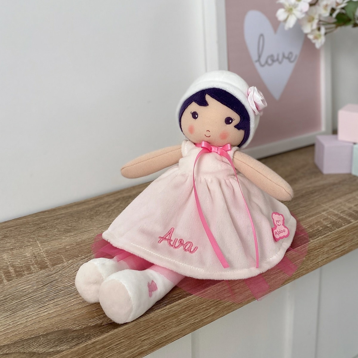 Personalised Kaloo Manon K my first doll soft toy | That's mine