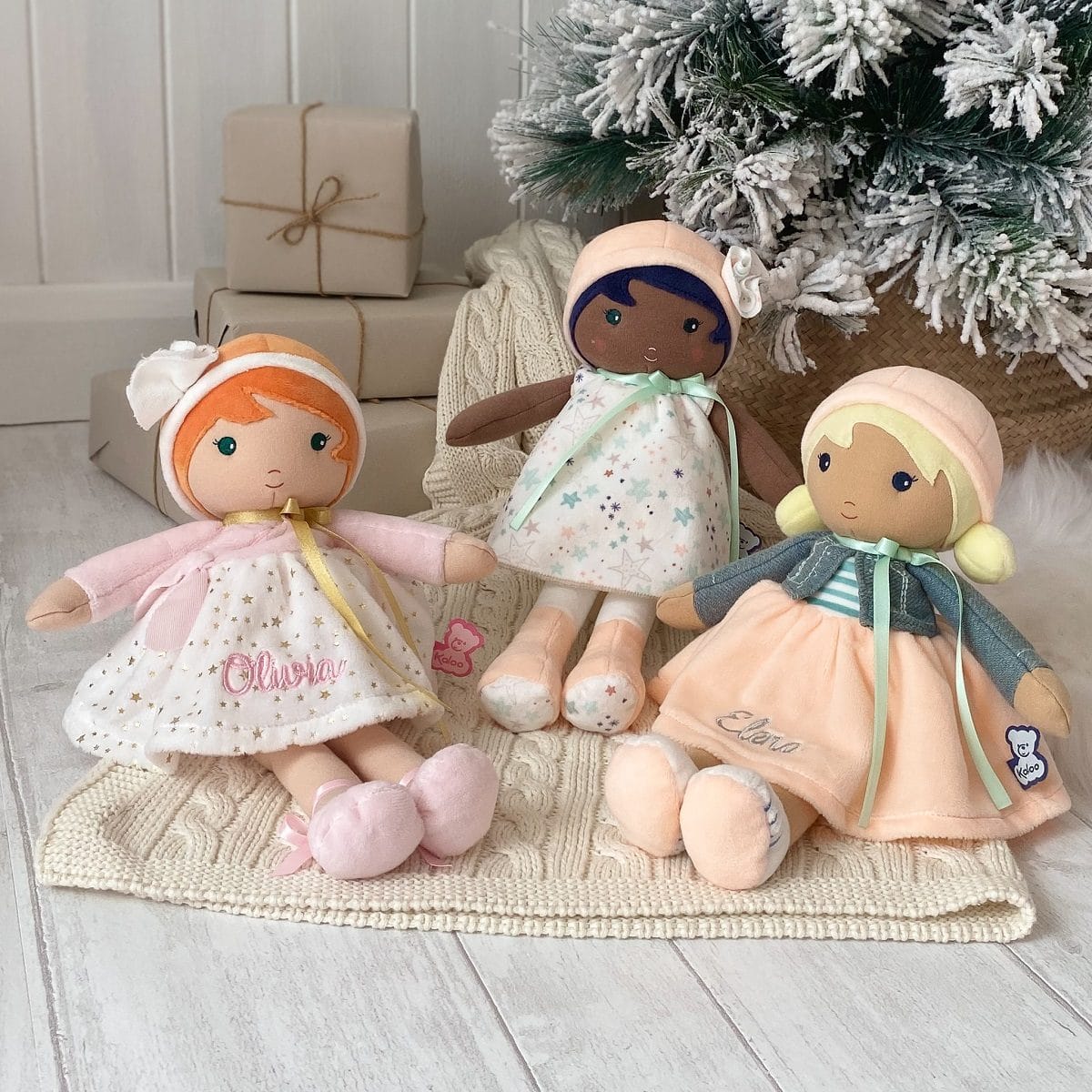 Personalised Kaloo Manon K my first doll soft toy | That's mine