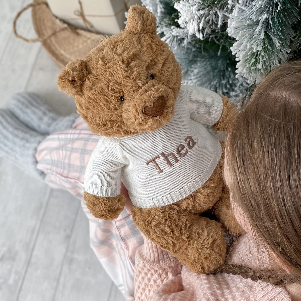 Personalised Jellycat Bartholemew Bear Large Teddy Soft Toy Thats Mine