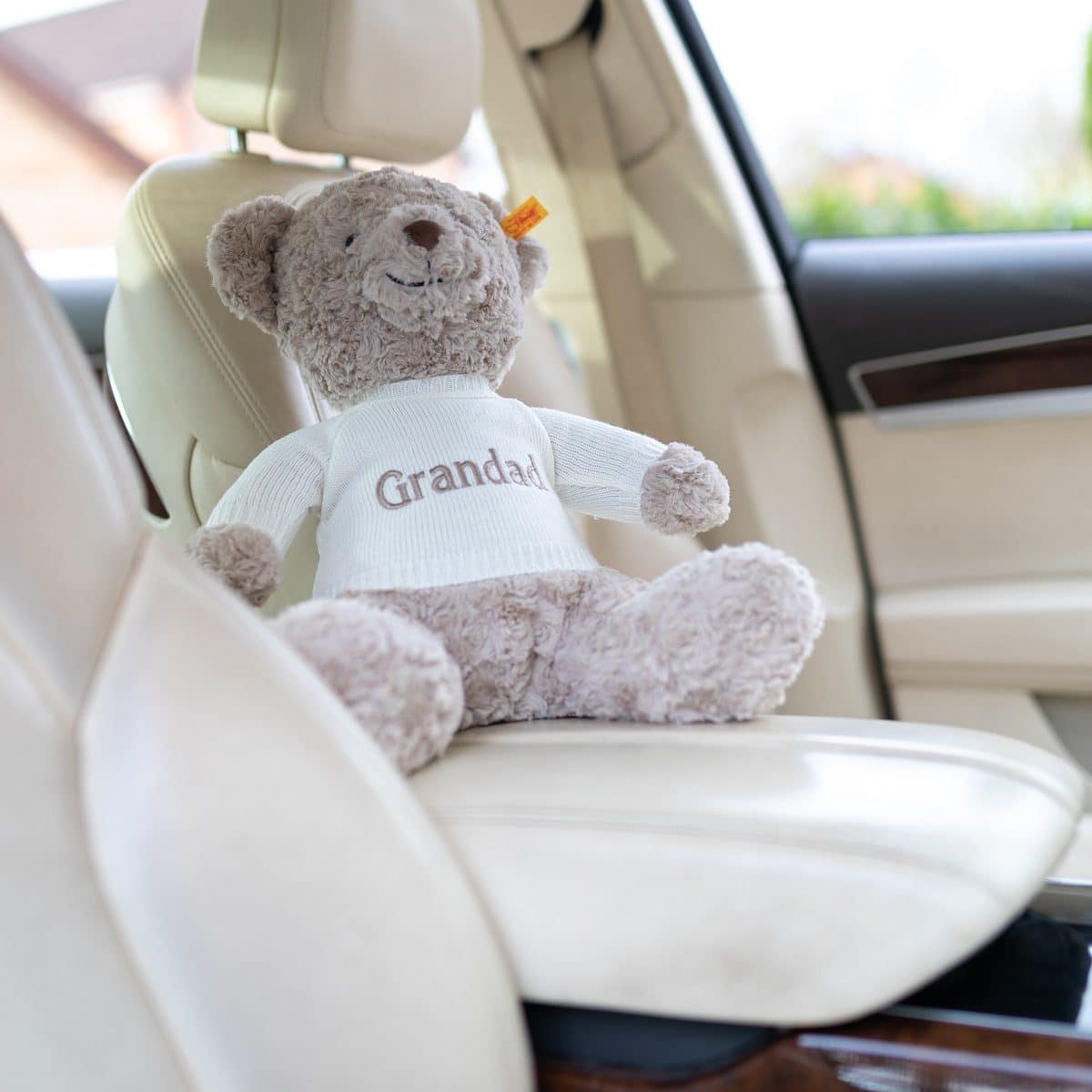 Father's Day 'Best Dad Ever' Steiff honey teddy bear large soft toy ...