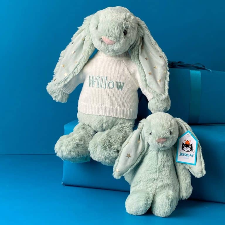 Jellycat Personalised Soft Toys UK | Jellycat Bunny Jellycat comforter