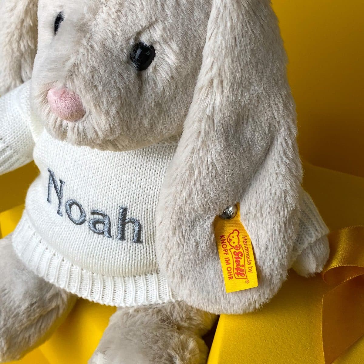 Personalised Steiff hoppie rabbit medium soft toy | That's mine
