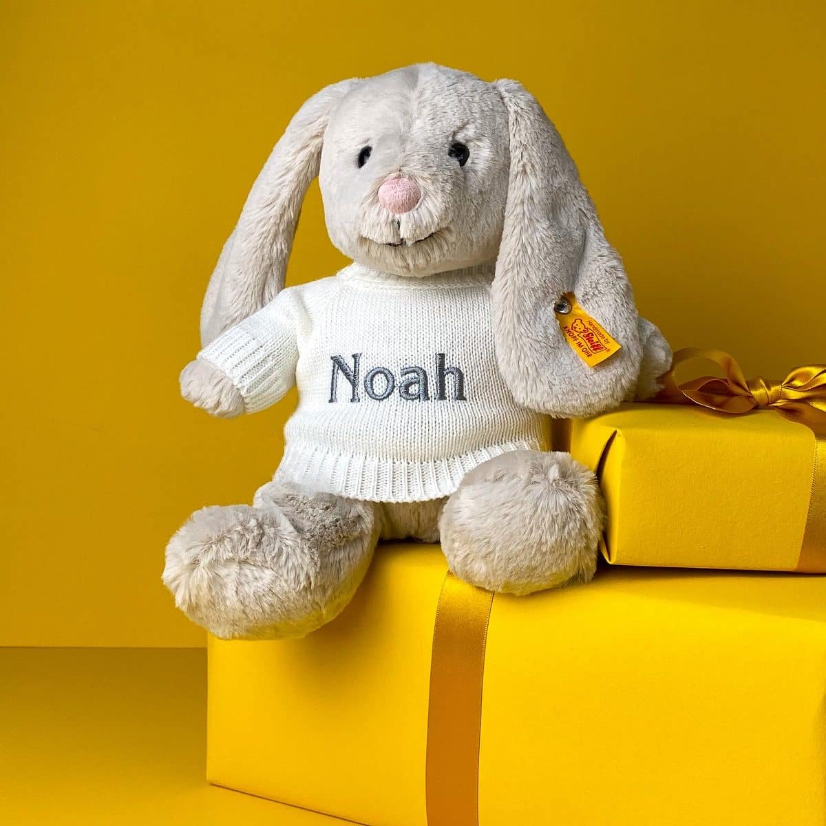 Personalised Steiff hoppie rabbit medium soft toy | That's mine