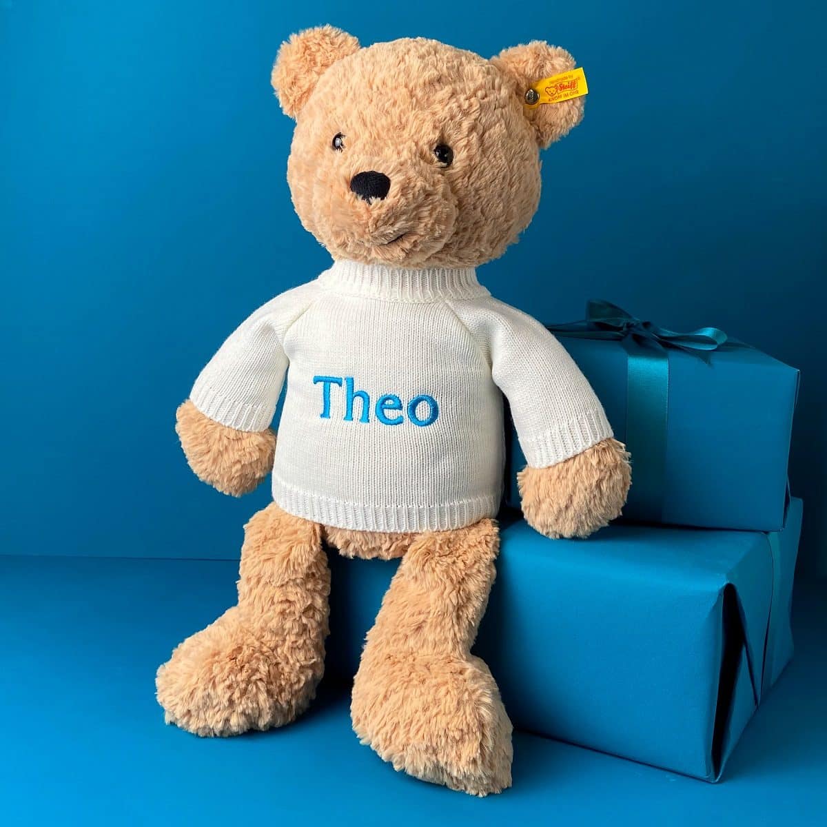 Personalised Steiff Jimmy teddy bear large soft toy | That's mine