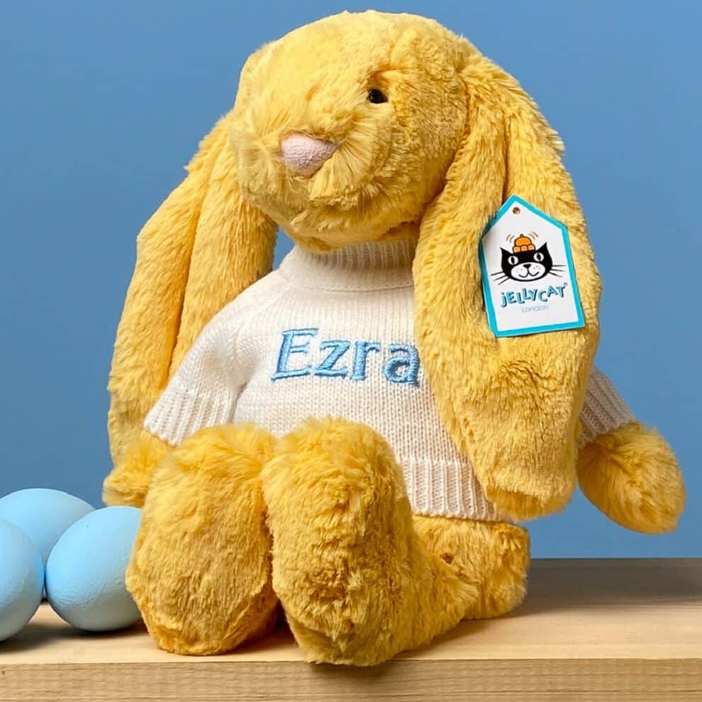 Jellycat Personalised Soft Toys UK | Jellycat Bunny Jellycat comforter