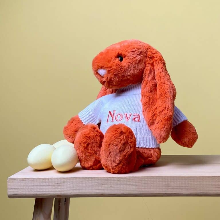 Jellycat Personalised Soft Toys UK | Jellycat Bunny Jellycat comforter