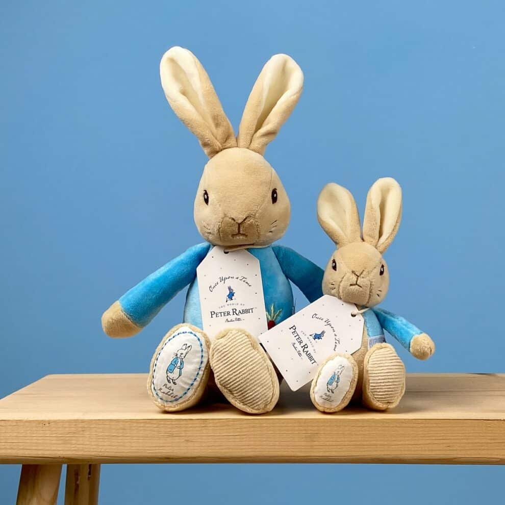 Peter Rabbit soft toy rattle and The tale of Peter Rabbit book | That's ...