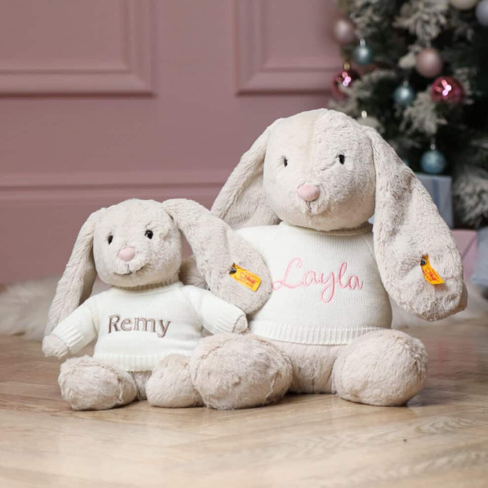 Personalised Jellycat beige bashful bunny soft toy | That's mine