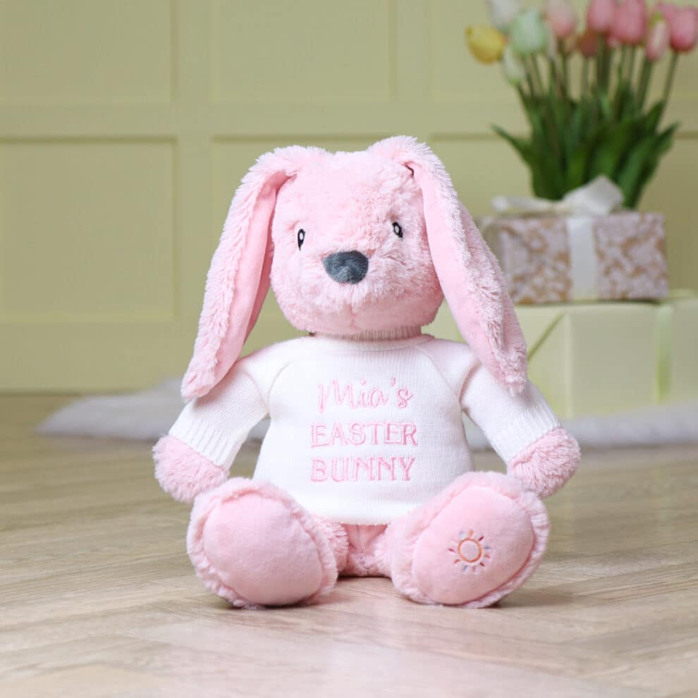 Personalised Max & Boo large Easter bunny soft toy | That's mine
