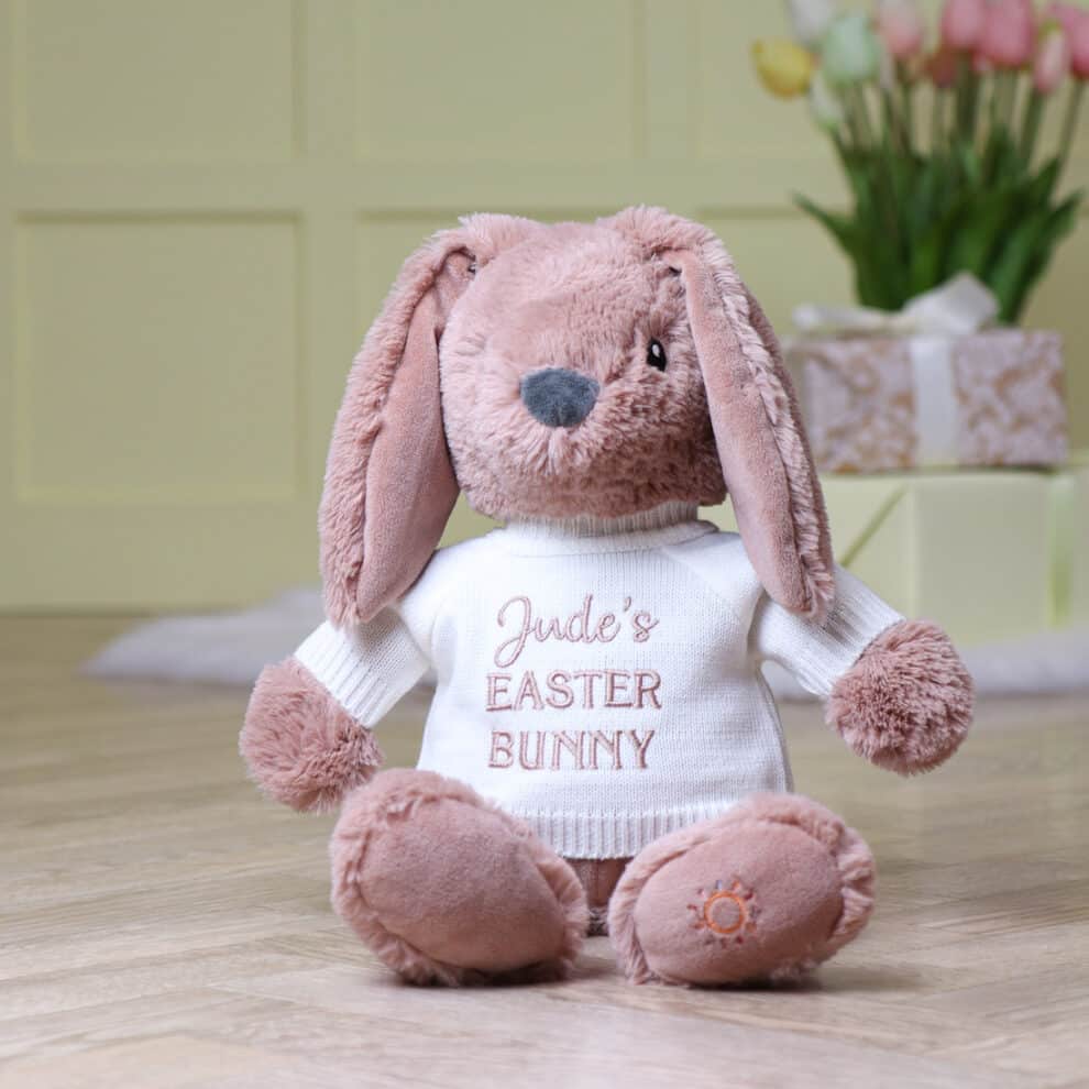 Personalised Max & Boo large Easter bunny soft toy | That's mine