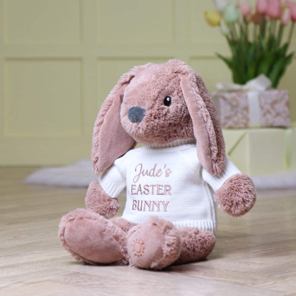 Personalised Max & Boo large Easter bunny soft toy | That's mine
