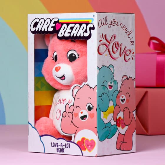 Personalised Care Bears Love-A-Lot Bear Plush Soft Toy | That's mine