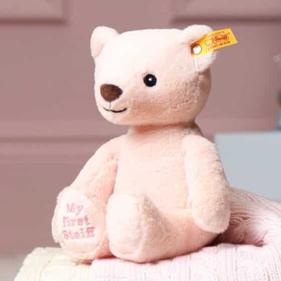 Personalised My First Steiff Hoppie Rabbit beige soft toy