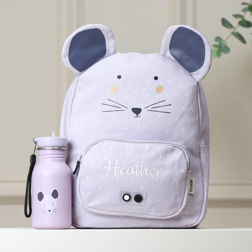 Personalised Trixie Mouse backpack