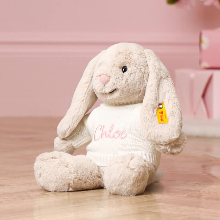 Personalised Steiff hoppie rabbit medium soft toy | That's mine