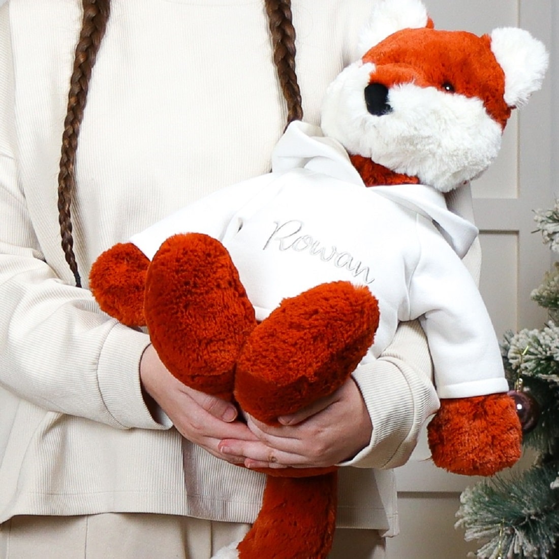Personalised fox teddy store
